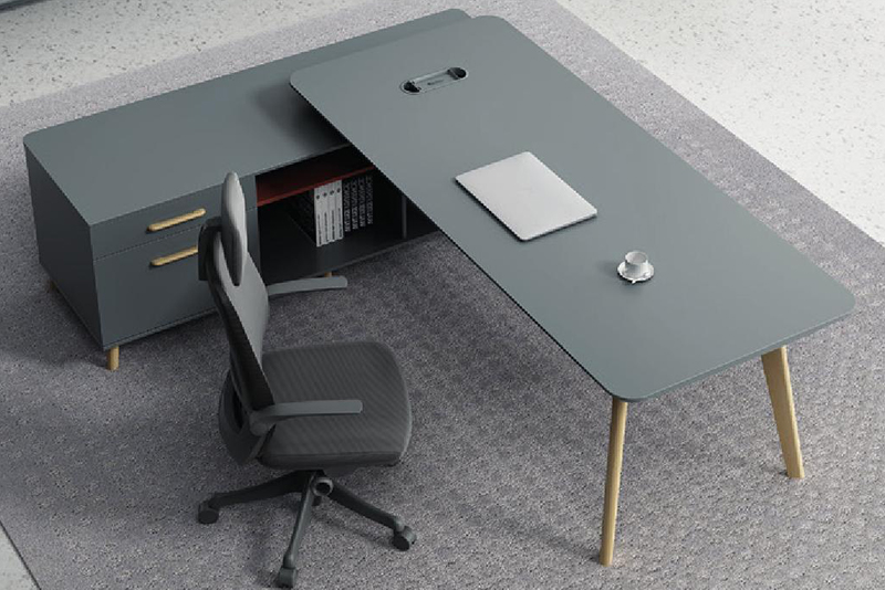 板式办公桌TBJO-BZ07-1 - 上海拓博家具有限公司