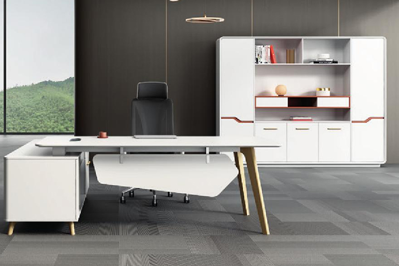 板式办公桌TBJO-BZ08-1 - 上海拓博家具有限公司